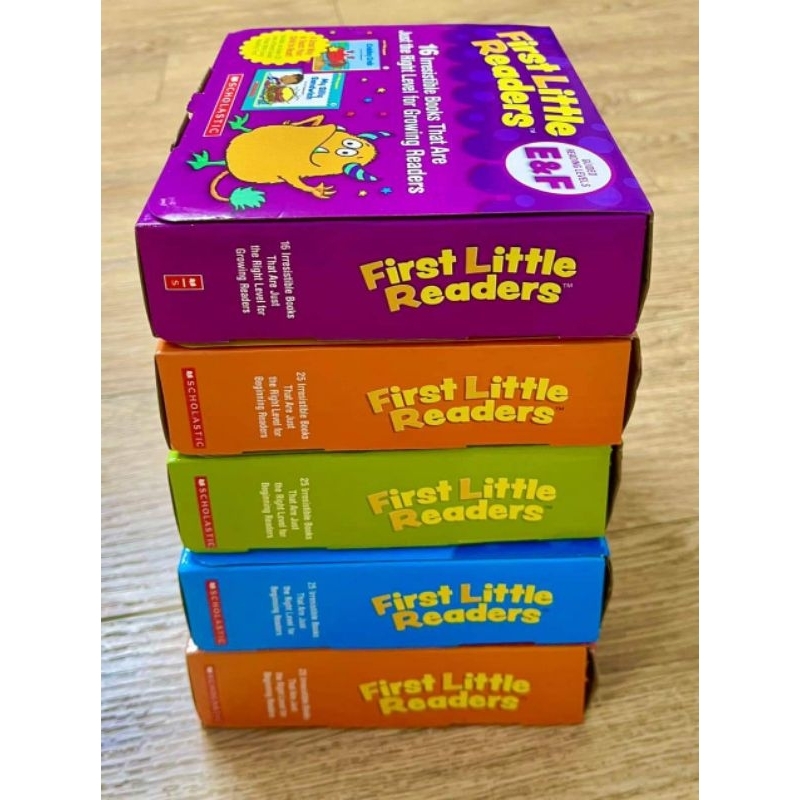 FIRST LITTLE READERS - SERIES 5 LEVELS + FILE NGHE (BỘ NHẬP) | Shopee ...