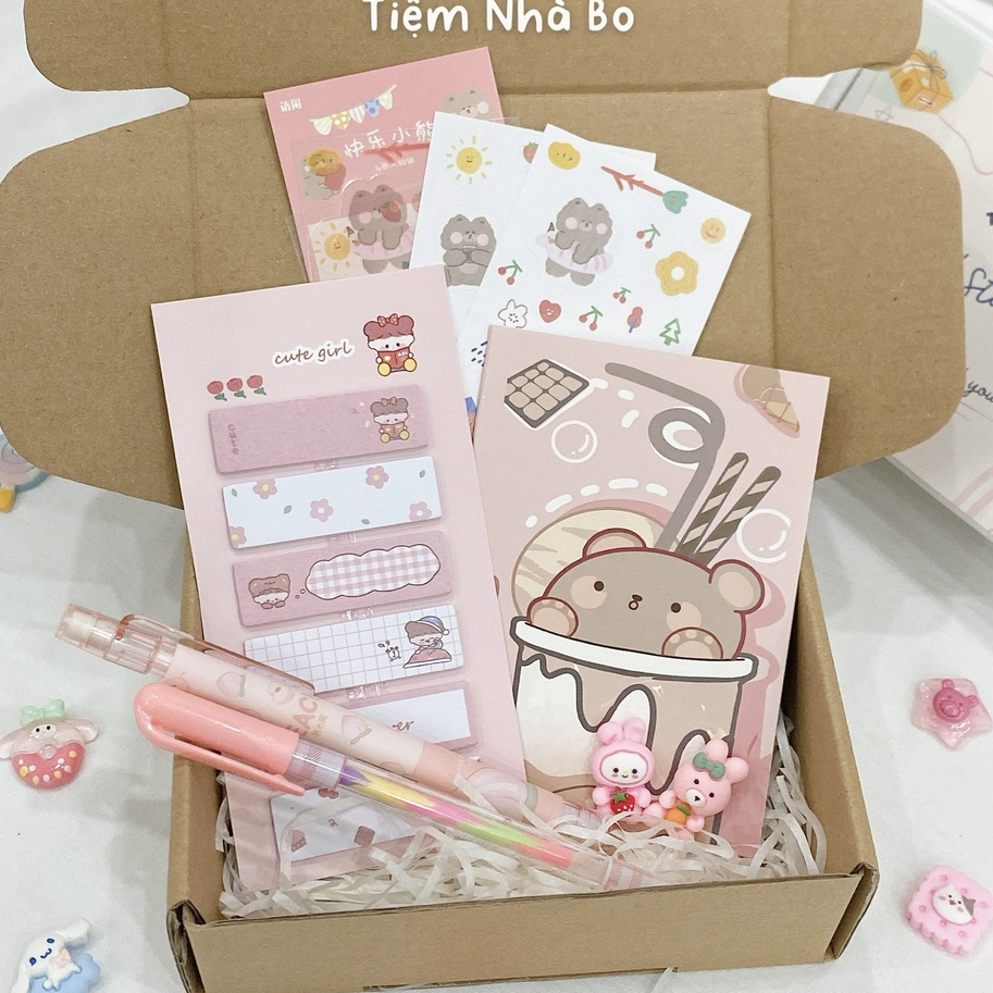 Hộp đồ dùng học tập/ study box dễ thương | Shopee Việt Nam