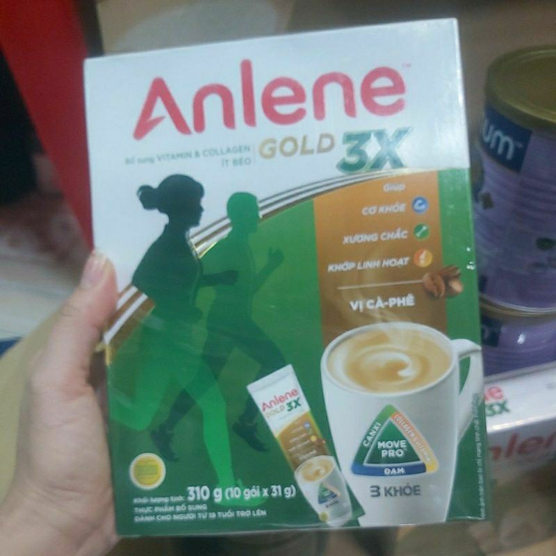 Anlene cafe hộp giấy 310g(10 gói×31g) | Shopee Việt Nam
