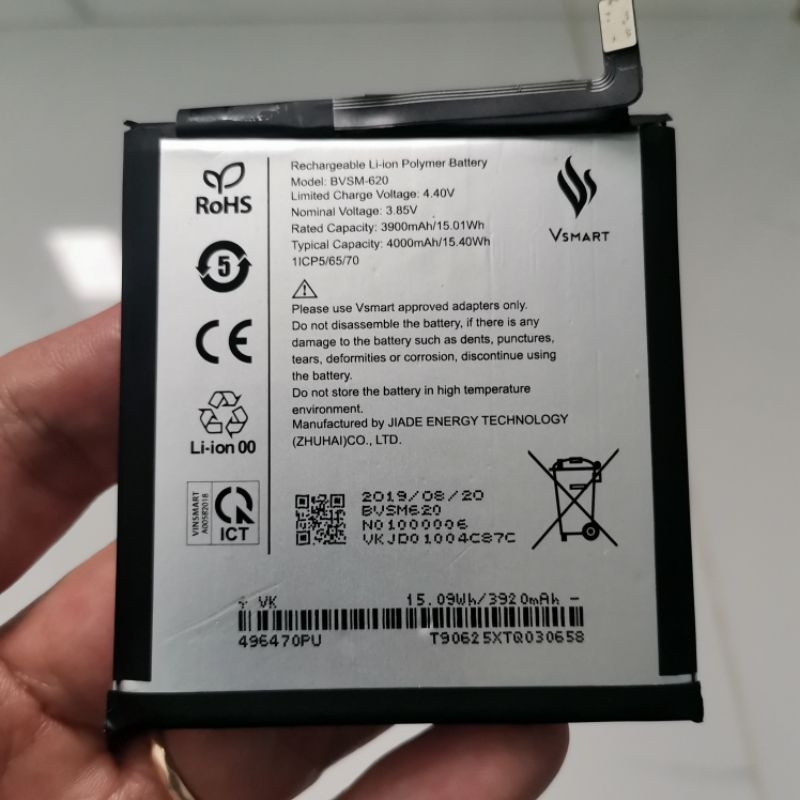 Pin Vsmart live V620a zin hãng | Shopee Việt Nam