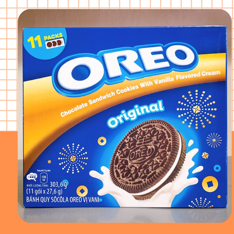 BÁNH QUY OREO VANI HỘP 11 GÓI | Shopee Việt Nam