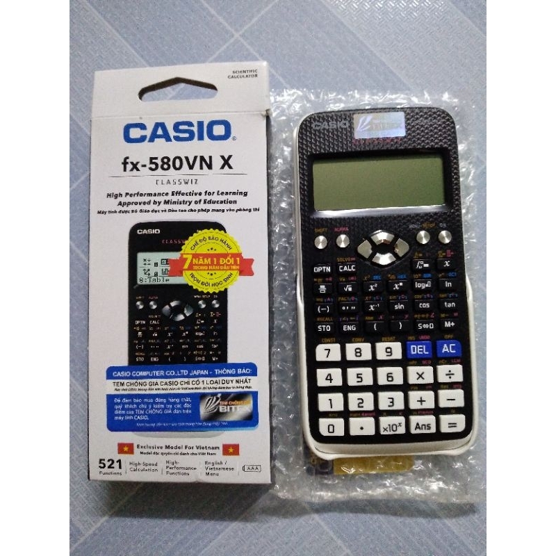 Casio fx 580 - Giá Tốt, Miễn Phí Vận Chuyển, Đủ Loại | Shopee Việt Nam