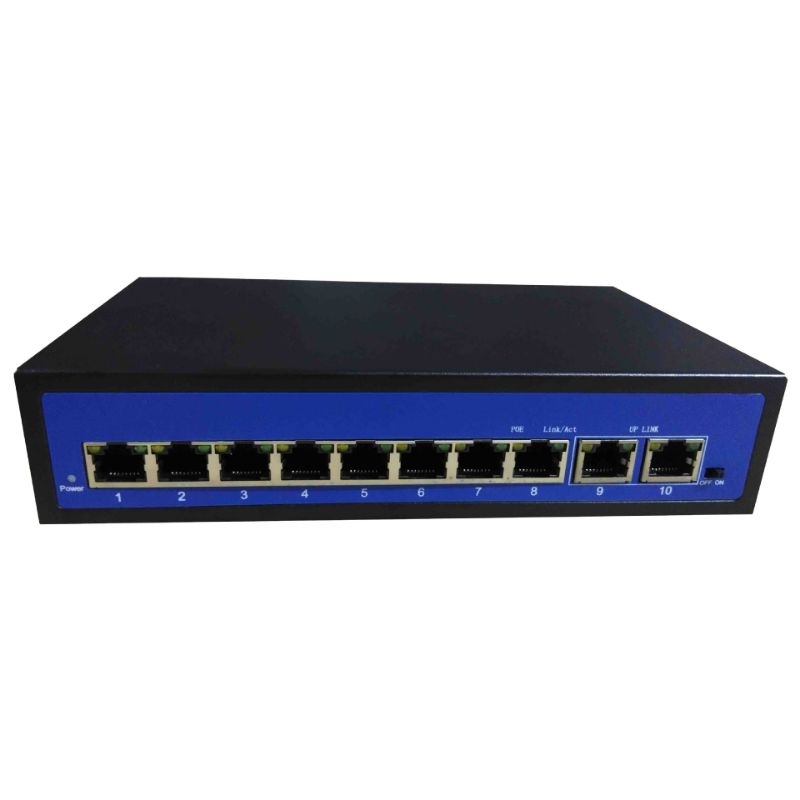 Switch POE 8 port , bộ chia mạng Poe 8 cổng cho camera IP | Shopee Việt Nam