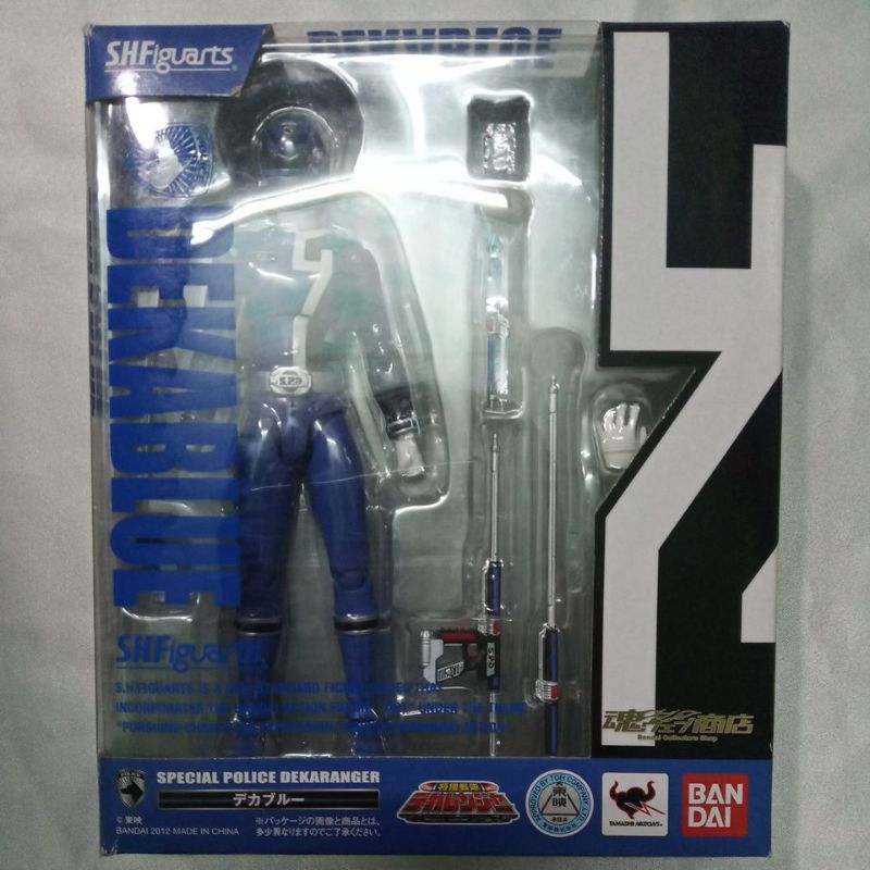 Mô hình S.H.Figuarts Tokusou Sentai Dekaranger Deka Blue BANDAI ...