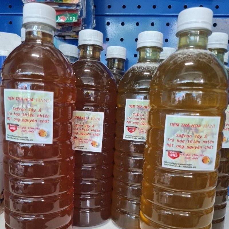 Mật ong nguyên chất hoa cafe 1000ml | Shopee Việt Nam