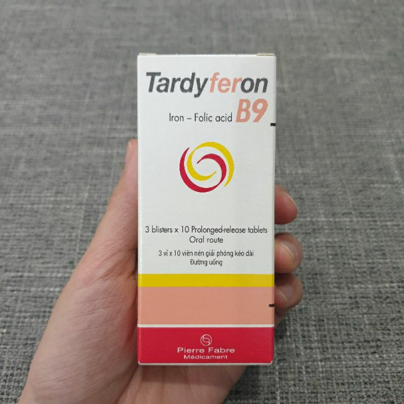 Viên bổ sung Sắt- acid Folic Tardyferon B9 | Shopee Việt Nam
