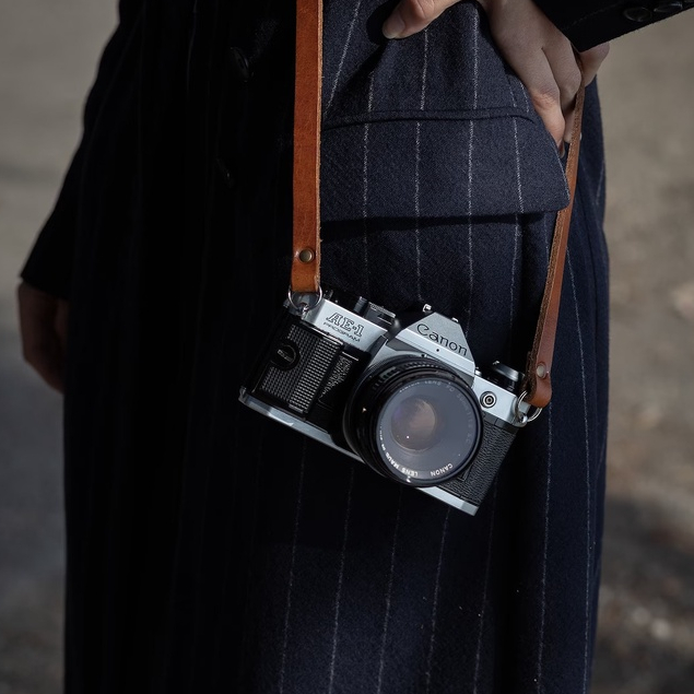 Dây Đeo Máy Ảnh Slim Fixed, Dây Máy Ảnh Handmade Minimalist, Da Veg ...