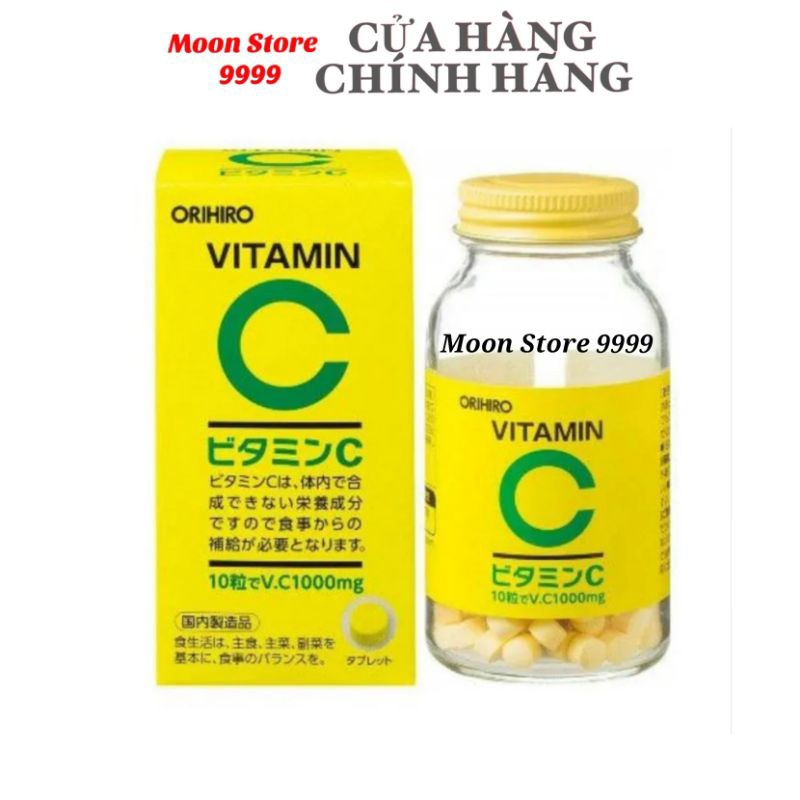 Viên Uống Bổ Sung VITAMIN C ORIHIRO 1000MG 300 viên Nhật Bản | Shopee ...