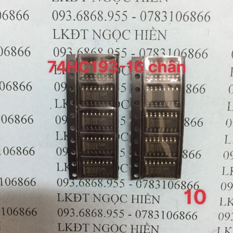 IC Dán 74HC193 ( 16 chân ) | Shopee Việt Nam