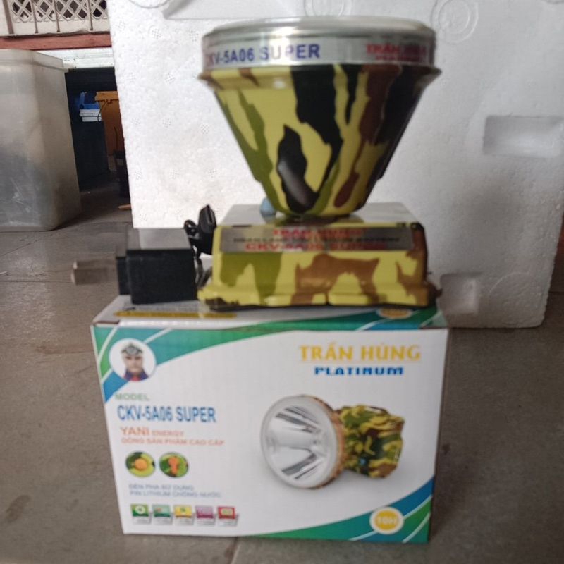 Đèn Led Đội Đầu Chống Thấm Nước Trần Hùng CKV :5A06 bi ko | Shopee Việt Nam