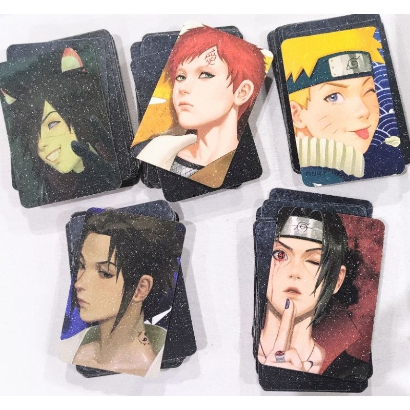 Card bo góc, thẻ bài Naruto, Sasuke, Itachi, Madara, Gaara | Shopee ...