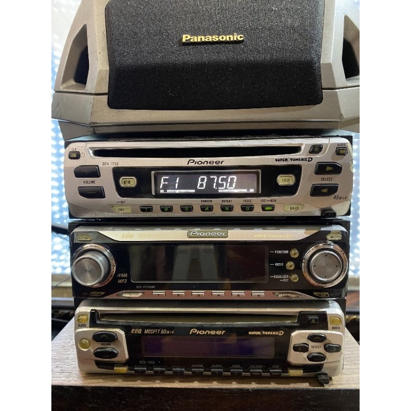 Đầu PIONEER DEH 1750 / Cd / Radio / Mp3 / Aux đã kết nối. giành cho các ...