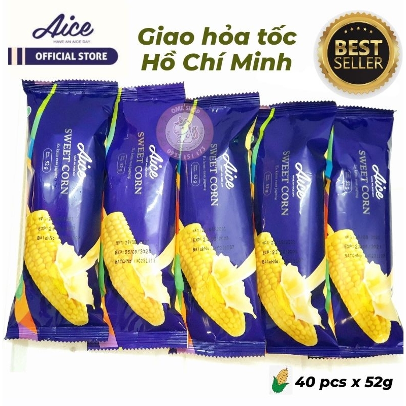 Kem Bắp Aice / Sweet Corn (Indonesia) 52g - giao hỏa tốc Hồ Chí Minh ...