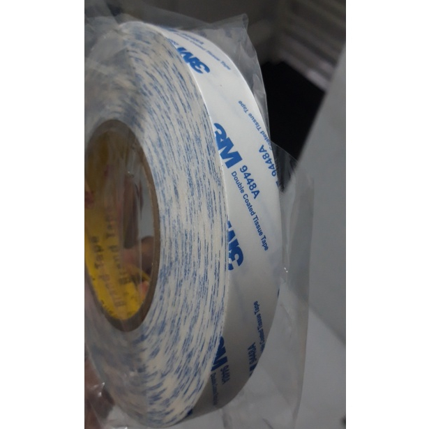 Băng Keo 2 Mặt 3M 9448A Double Coated Tissue Tape 20mm x 50m và 50mm x 50m | Shopee Việt Nam