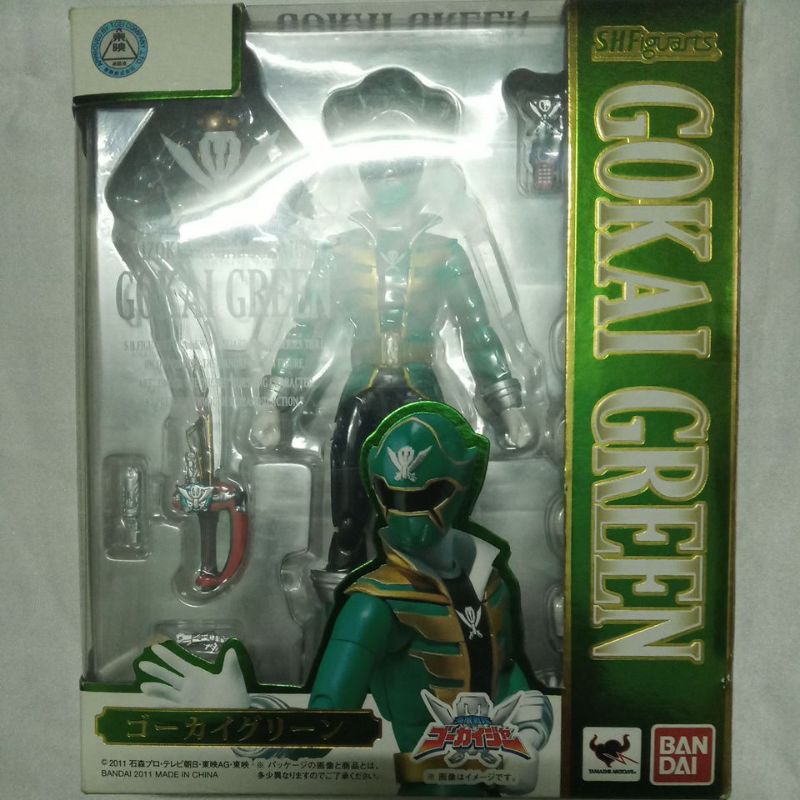 Mô hình S.H.Figuarts Kaizoku Sentai Gokaiger Gokai Green BANDAI ...