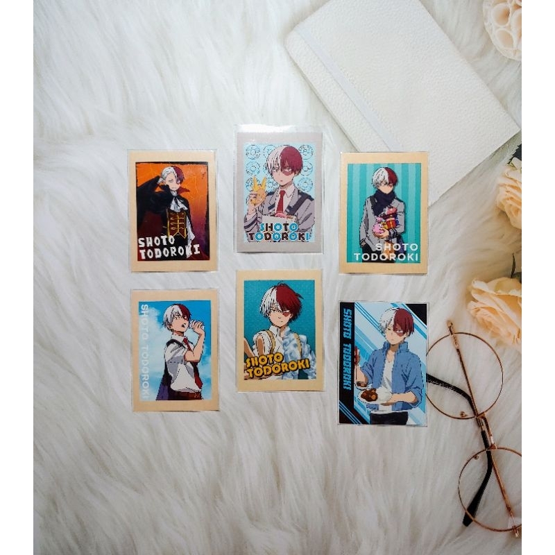 [chú cá Vàng màu Tím] [Sẵn] Card Pola, Metal, Snap Shoto Todoroki - MHA ...
