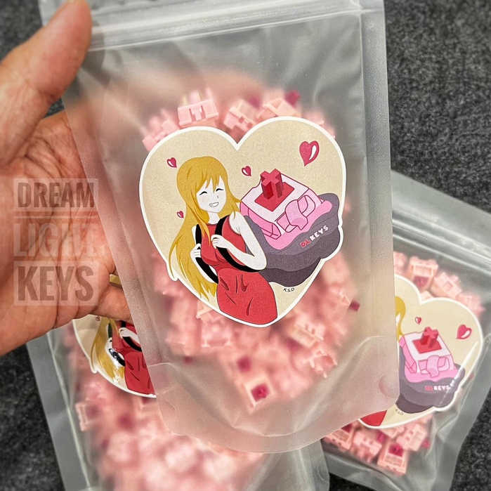 KTT Darling 5 pins | Switch Darling | KTT Darling | Linear Switch | 53gr BO | Công tắc bàn phím ...