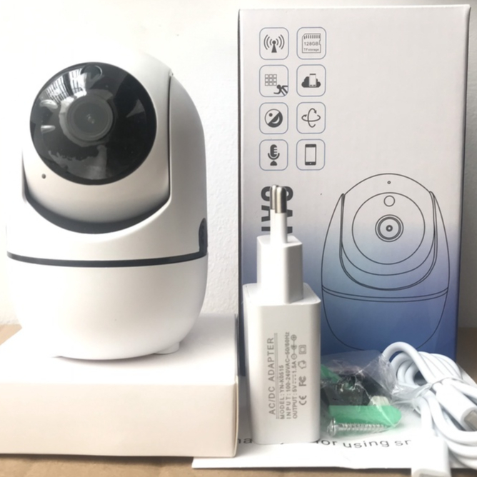 Camera Tuya full HD, quay 360 độ, hồng ngoại, đàm thoại, cảnh báo ...