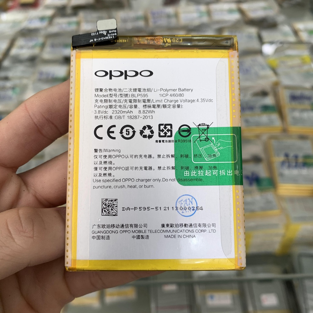 (Giá thợ) PIN Oppo R7/ R7 lite/ R7c mã BLP595, dung lượng chuẩn ...