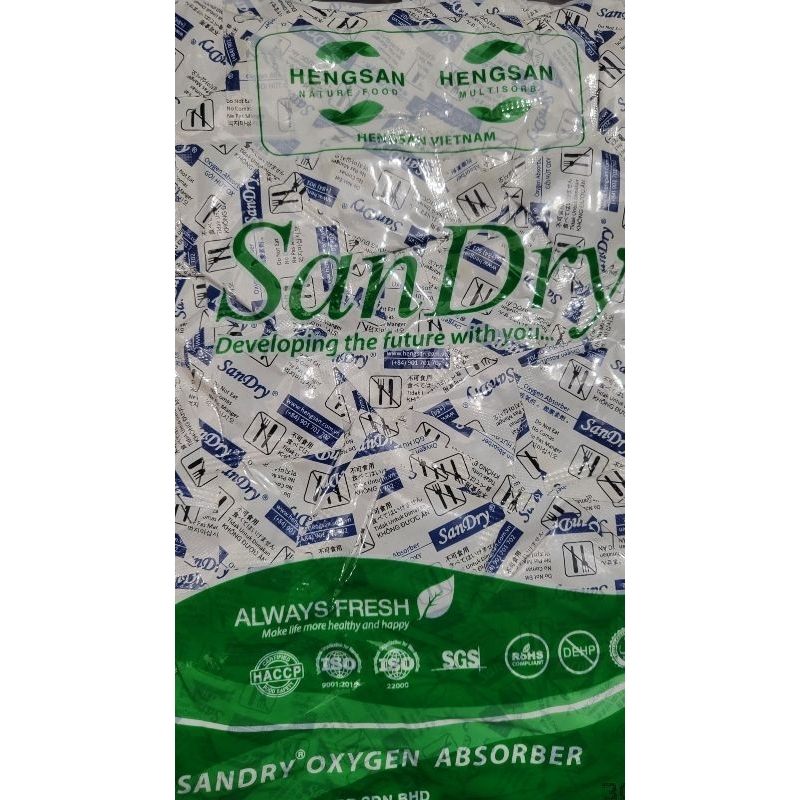 Hút ẩm xanh Sandry gói 350 cái ⚡ CHẤT LƯỢNG CAO ⚡ hút ẩm xanh sandry ...