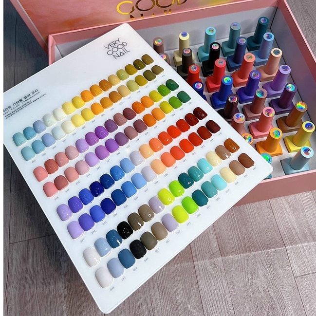 sơn gel very good nail sét 60 màu “ tặng base top +bảng màu | Shopee ...