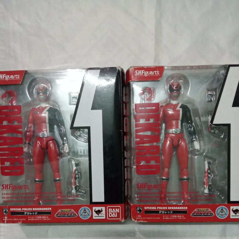 Mô hình S.H.Figuarts Tokusou Sentai Dekaranger Deka Red BANDAI | Shopee ...
