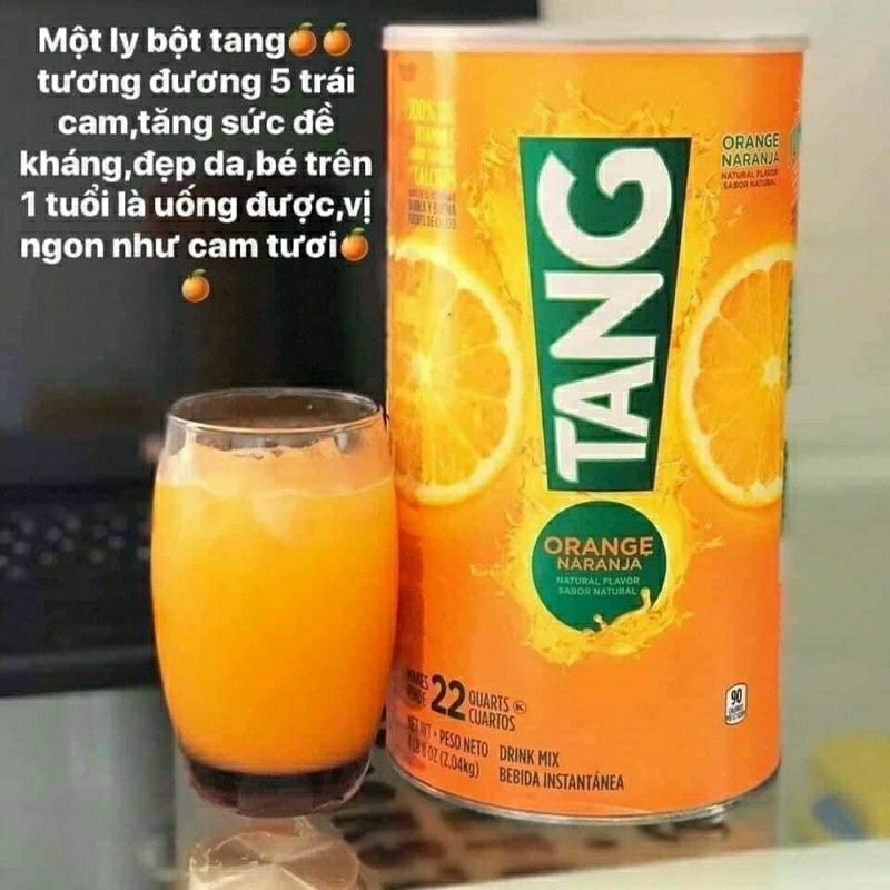 Bột pha Tang cam 2.04kg & 566g của Mỹ giúp Bổ Sung Vitamin Cho Cơ Thể ...