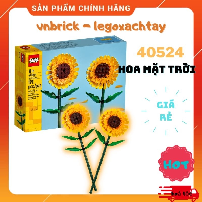 LEGO Hoa 40524 Sunflowers Hoa Mặt Trời | Shopee Việt Nam