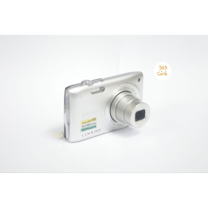 Máy Ảnh Kỹ Thuật Số (KTS) Nikon Coolpix S3300 16.0 Megapixels Zoom 6X ...