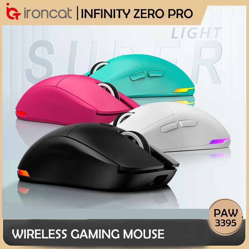 Chuột gaming IRONCAT sensor 3395- one pro- two pro- mini pro- eagle pro ...