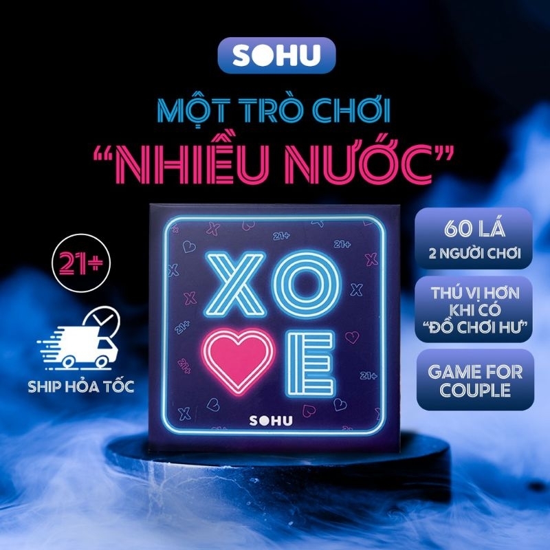 Bộ bài tình yêu XOVE - boardgame cho couple hẹn hò | Shopee Việt Nam