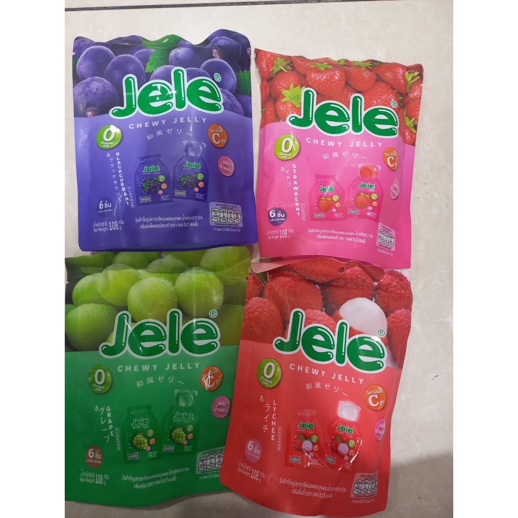 THẠCH TRÁI CÂY CHEWY JELE 108G | Shopee Việt Nam