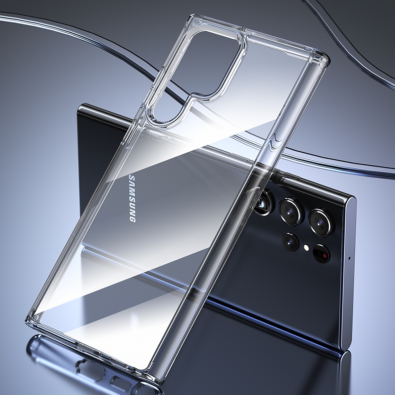 Ốp lưng Samsung Galaxy S23 S23 Plus S23 Ultra S22 Plus S22 Ultra trong suốt, chống sốc hiệu ...
