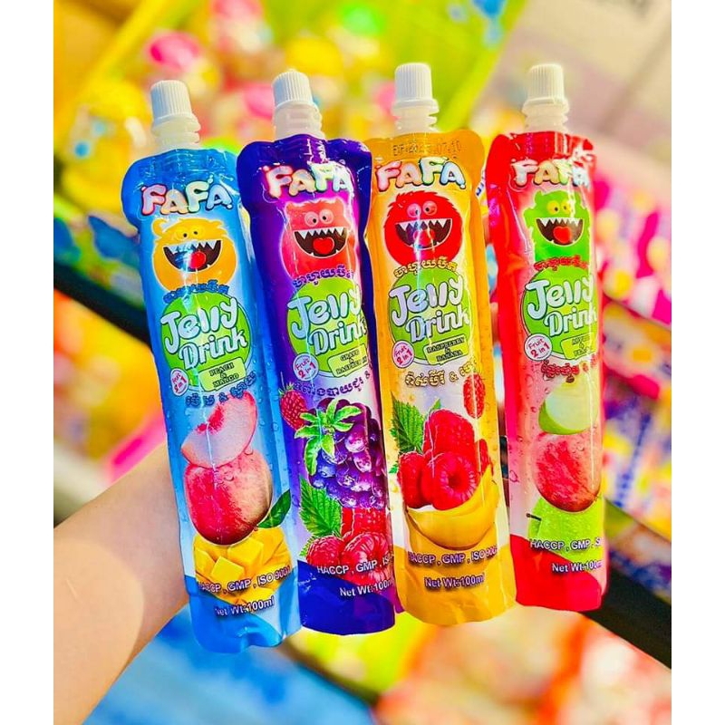 Thạch rau câu trái cây JELLY DRINK FAFA Thái Lan | Shopee Việt Nam