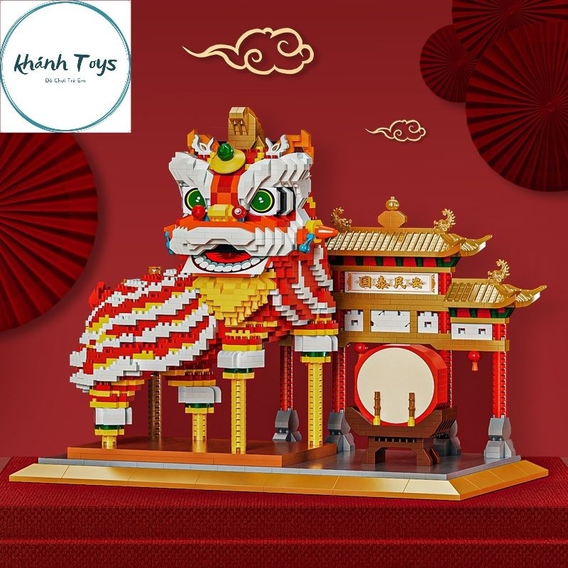 Đồ Chơi Lắp Ráp LeGo Mô Hình Con Lân Sân Đình Side Vừa ( Hàng Có Sẵn ...