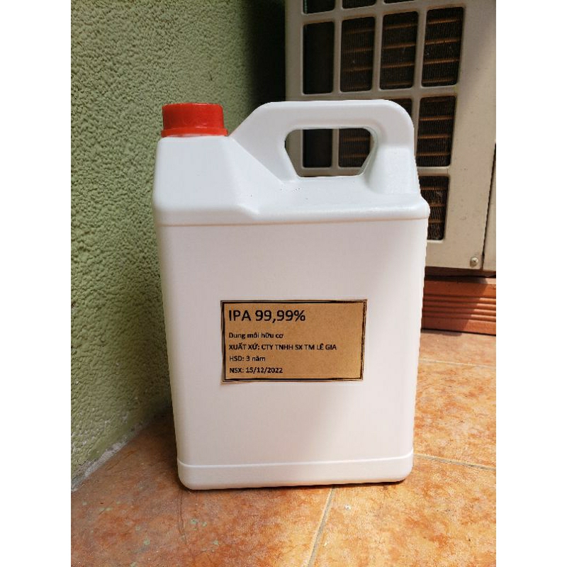 5 lít IPA, dung dịch tẩy rửa 99,99% nguyên chất | Shopee Việt Nam