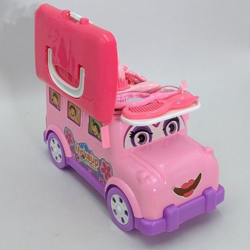 Xe bus đồ trang điểm làm tóc cho bé Deluxe bus make up 861A | Shopee ...