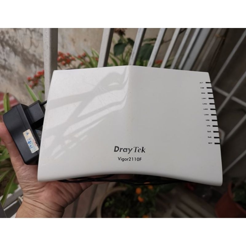 Fiber Router Draytek Virgo 2110F used | Shopee Việt Nam