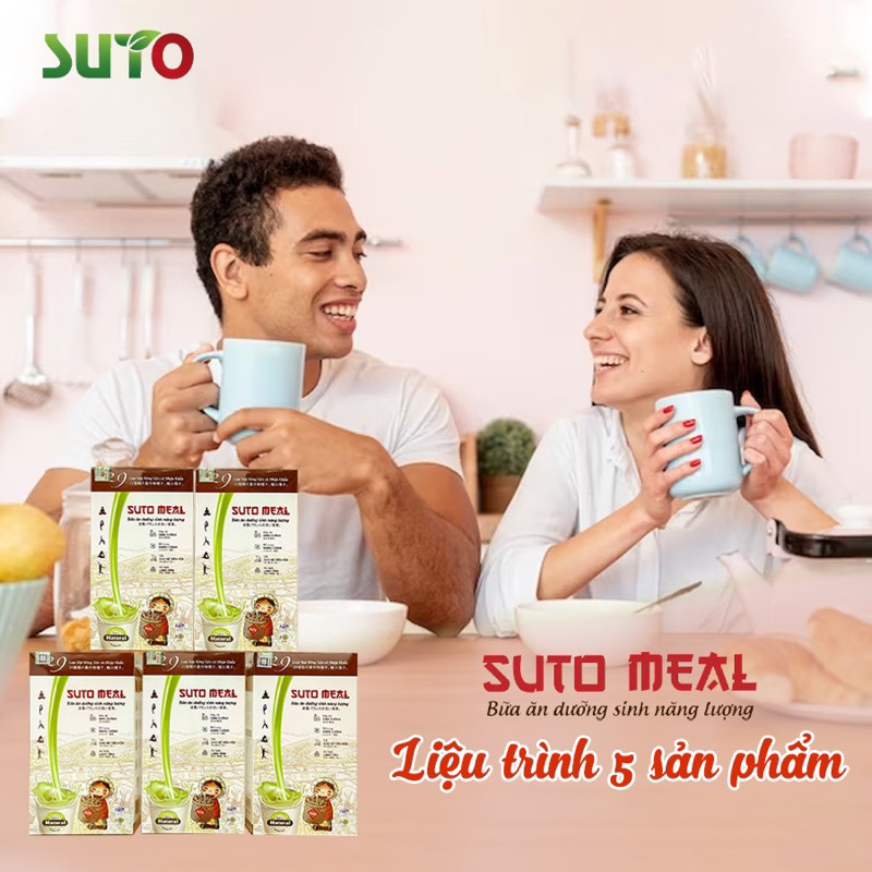 Combo 5 hộp Ngũ cốc Suto Meal - Bữa ăn dưỡng sinh năng lượng dành cho ...