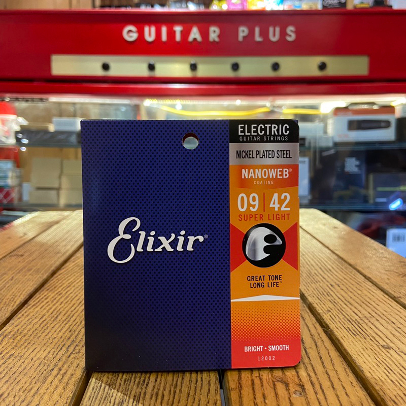 [Chính Hãng ]Dây Đàn Guitar Điện ELIXIR 12002 ELECTRIC NANOWEB | Shopee ...