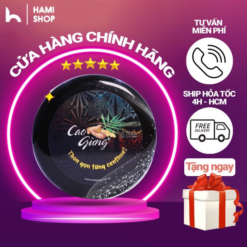 Kem tan mỡ bụng Cao Gừng Hami Shop eo thon dáng gọn sau sinh thiên ...