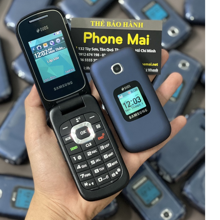 Điện Thoại Sam Sung Nắp Gập SM- B311V 2Sim mới full Siêu Nhỏ Gọn Loa ...