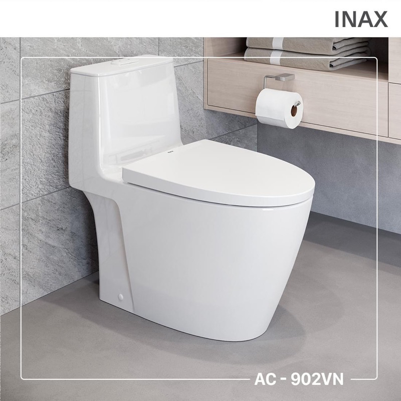 Bồn Cầu INAX AC-902VN (AC902VN) 1 Khối tặng vòi xịt | Shopee Việt Nam
