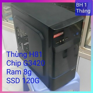 Thùng H81, chip G3450, Ram 8G, SSD 120G | Shopee Việt Nam