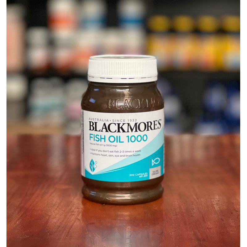 [Bill Chemist] Blackmores fish oil 1000mg 200 viên | Shopee Việt Nam
