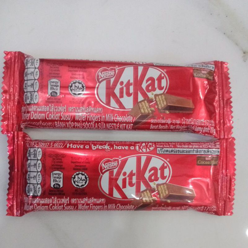 Socola Kitkat thanh 17g (trời nóng bạn vui lòng bỏ ngăn mát tủ lạnh ...