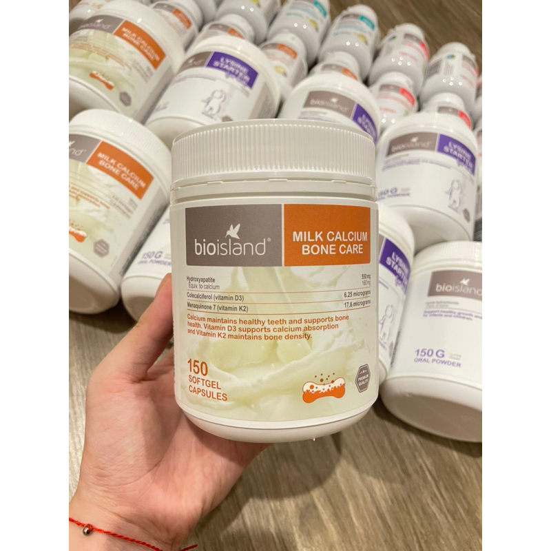 Canxi milk Bioisland 150 viên | Shopee Việt Nam