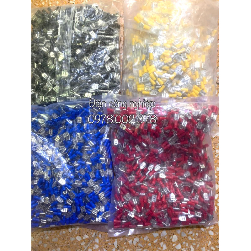 [Túi 1000] Đầu cos giắc, cốt FDD 2-250 cos ghim | Hiếu Nhung | Shopee ...