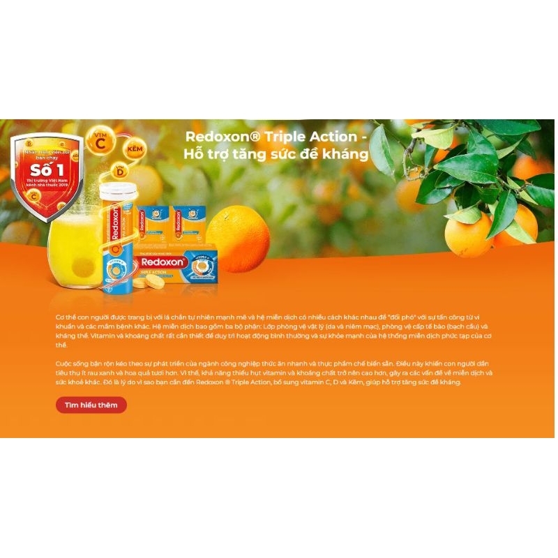 REDOXON Triple Action | Shopee Việt Nam