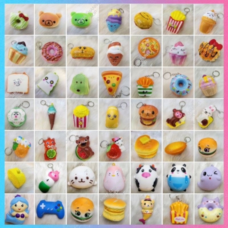 Tổng Hợp Những Squishy Mini Đáng Yêu, Dễ Thương, Chậm Tăng, Giá Rẻ Có ...